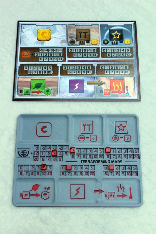 Terraforming Mars Player Boards - Arrow Road Creations