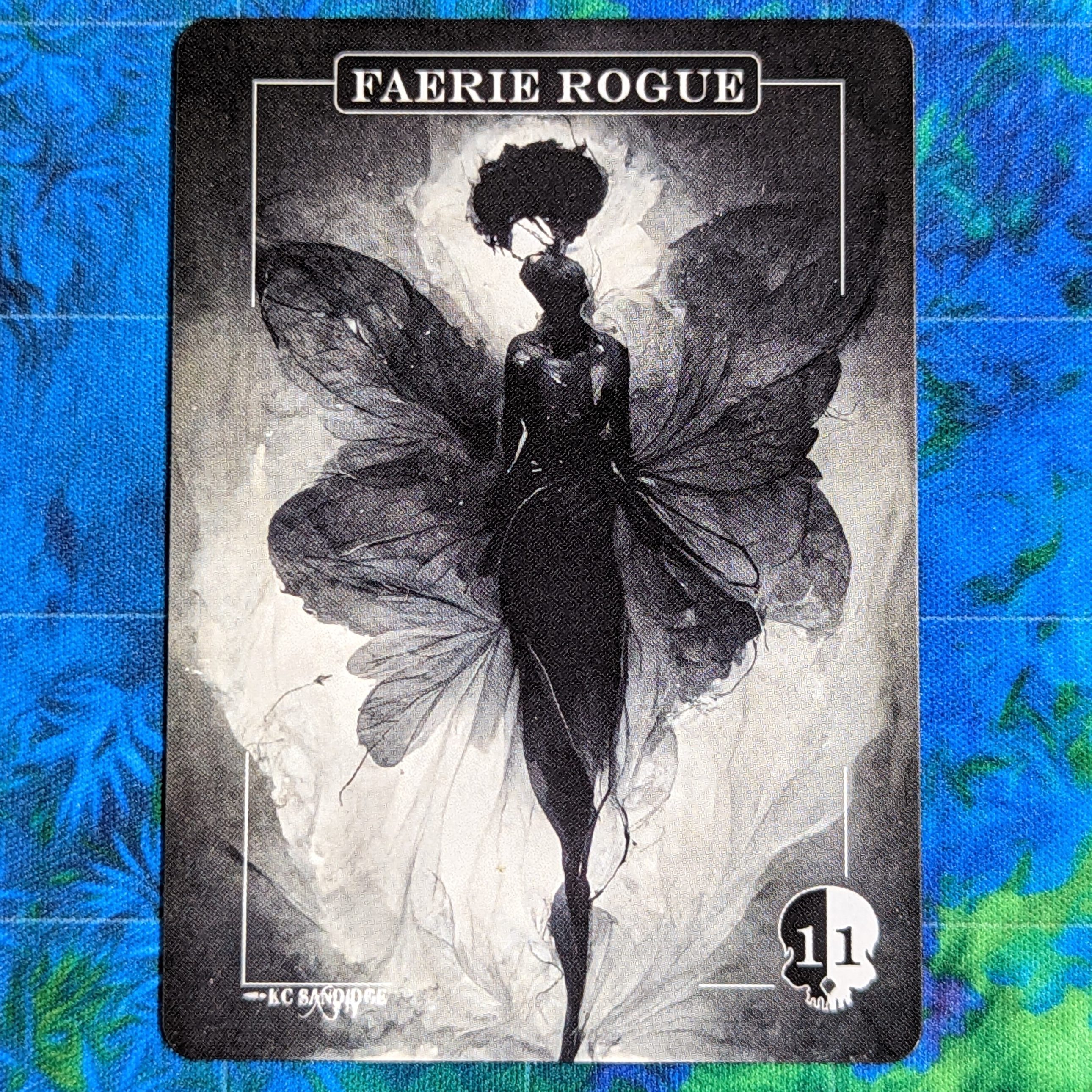 Faerie Rogue Token - Full Art Token - Arrow Road Creations