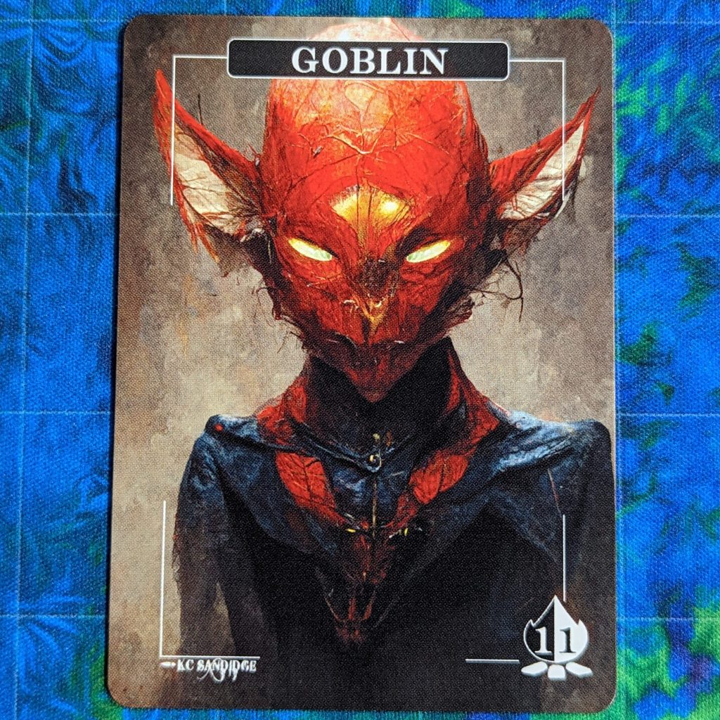 Goblin Token - Full Art Token - Arrow Road Creations