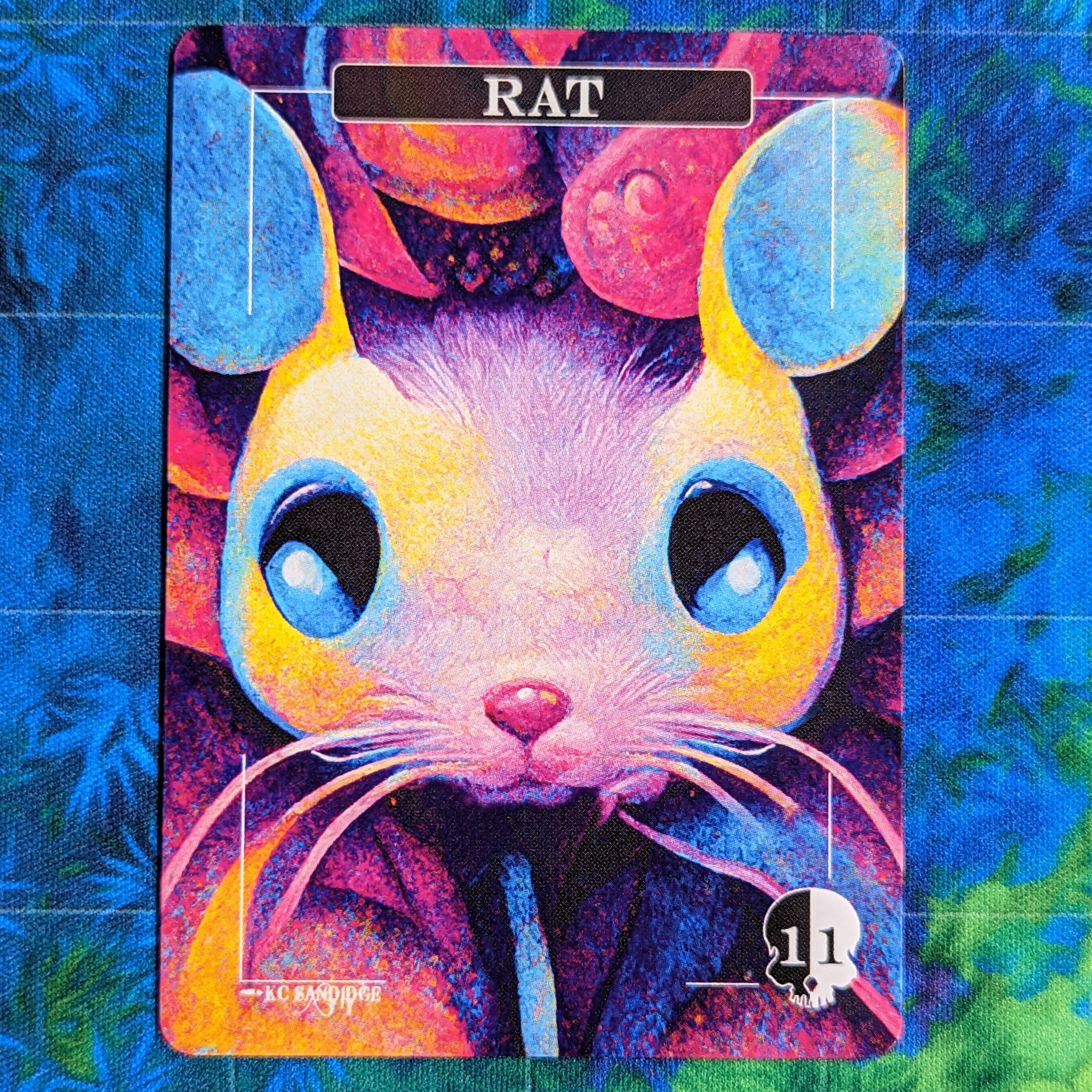 Rat Tokens - Full Art Token - Arrow Road Creations