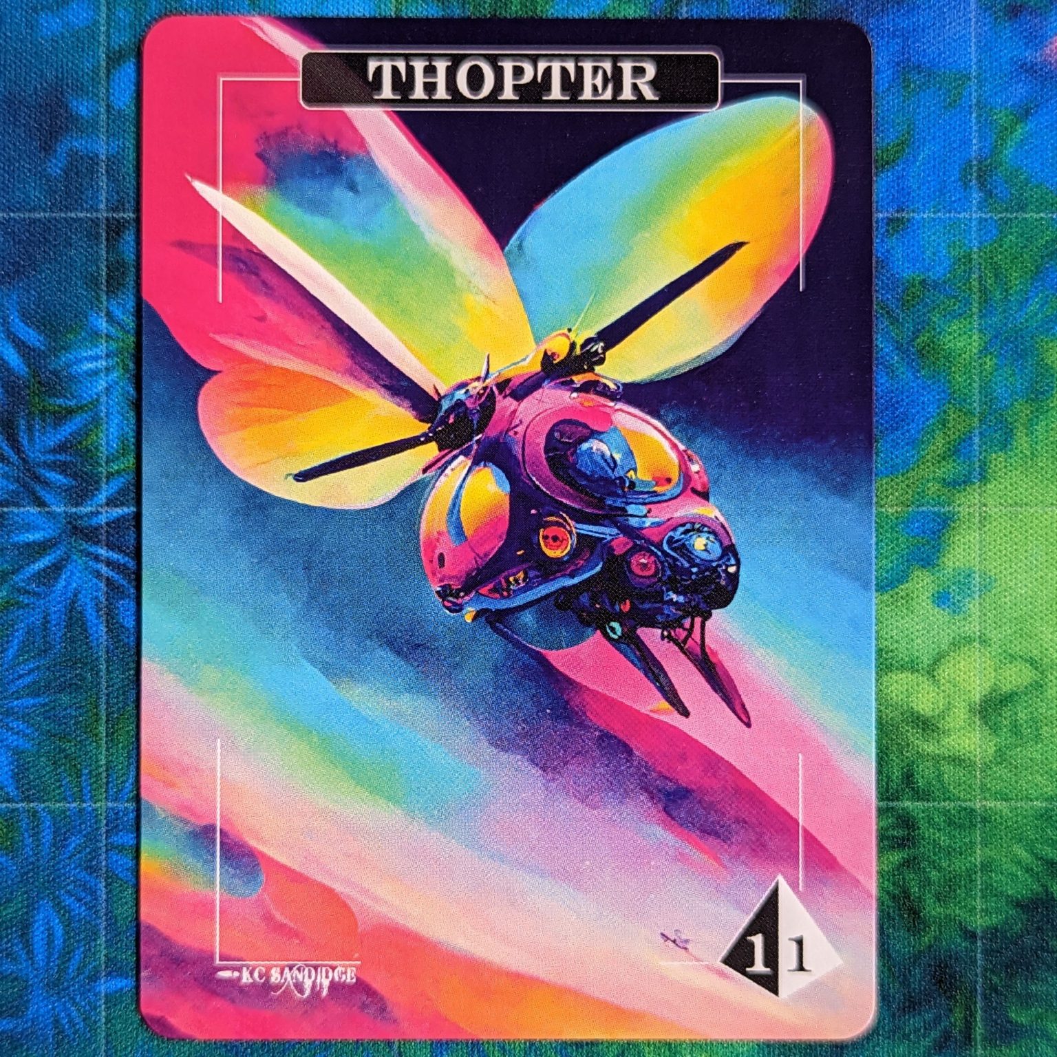 Thopter Token - Full Art Token - Arrow Road Creations