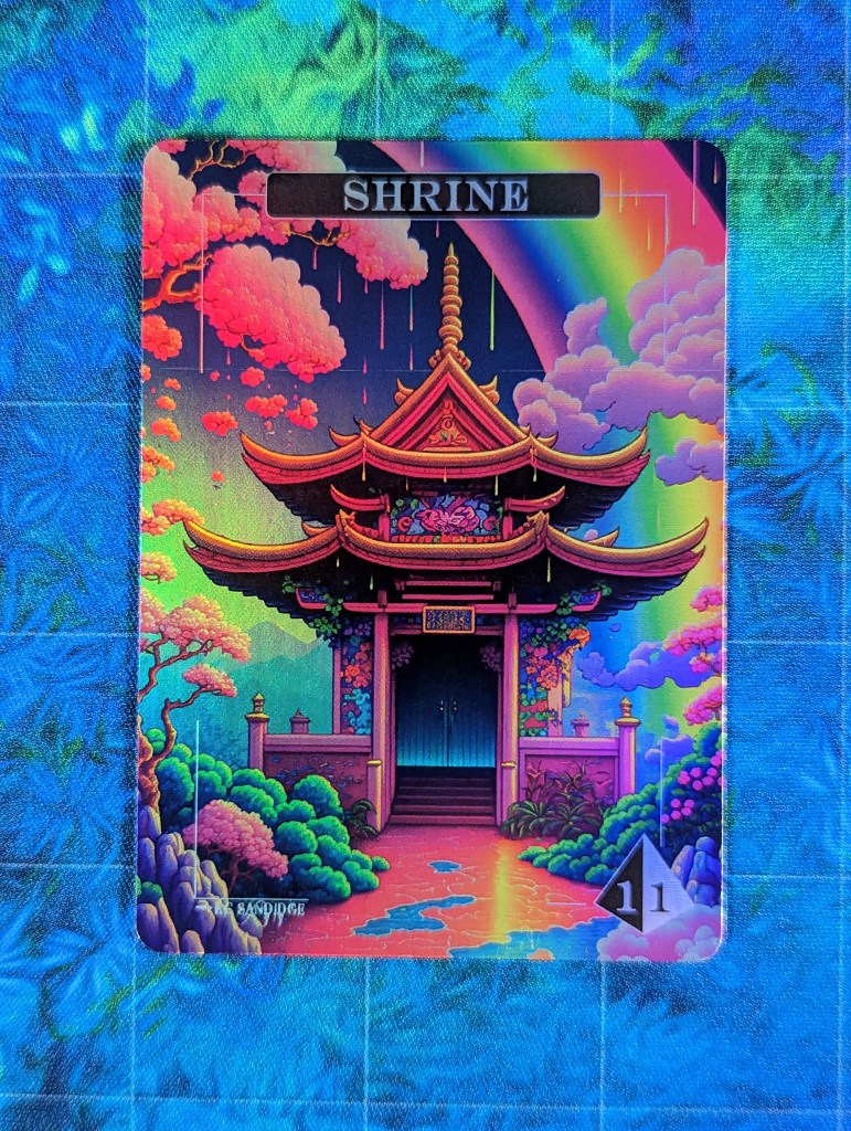 Shrine Token (Foil) - Custom Art Proxies - Arrow Road Creations