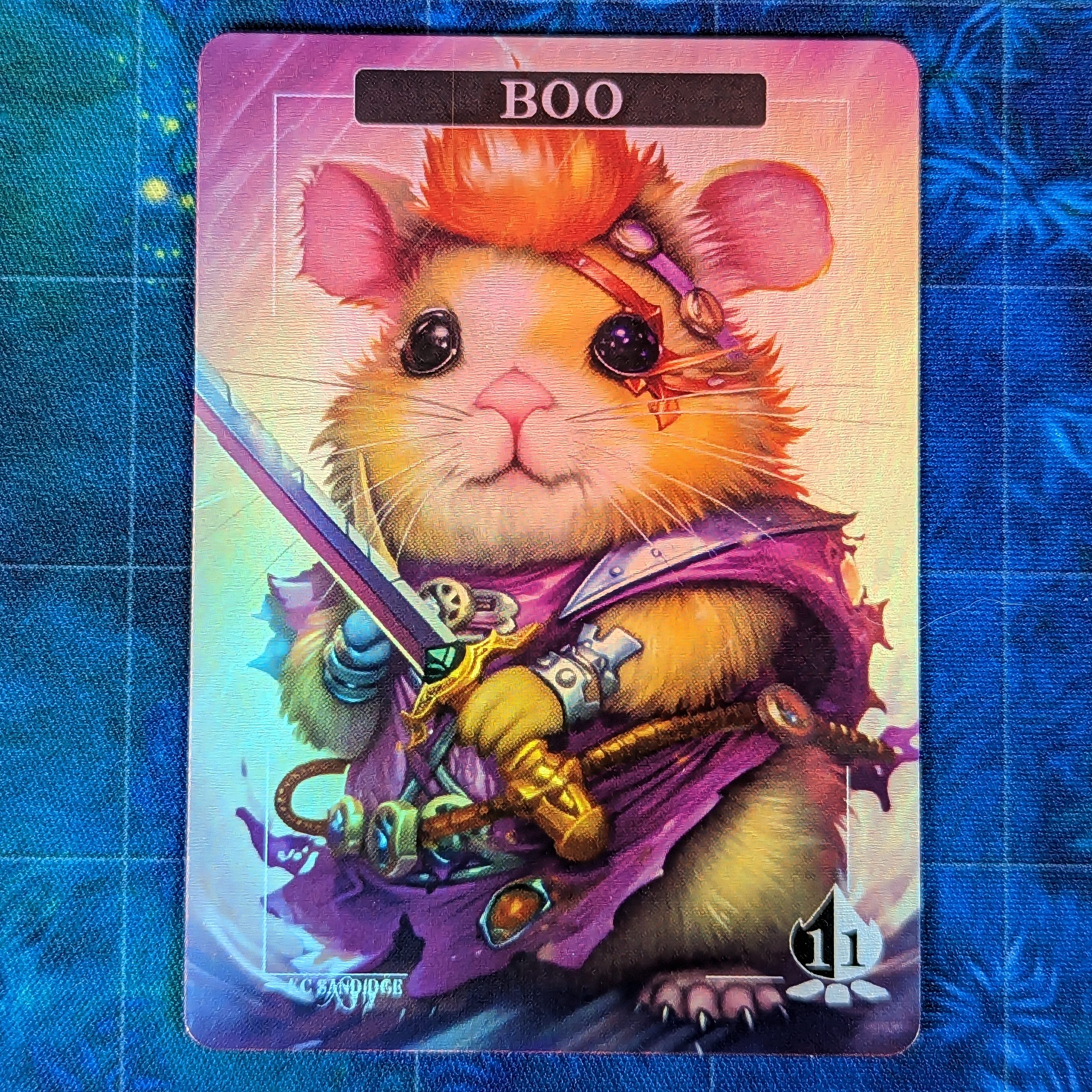 Boo Token (Foil) - Custom Art Proxies - Arrow Road Creations