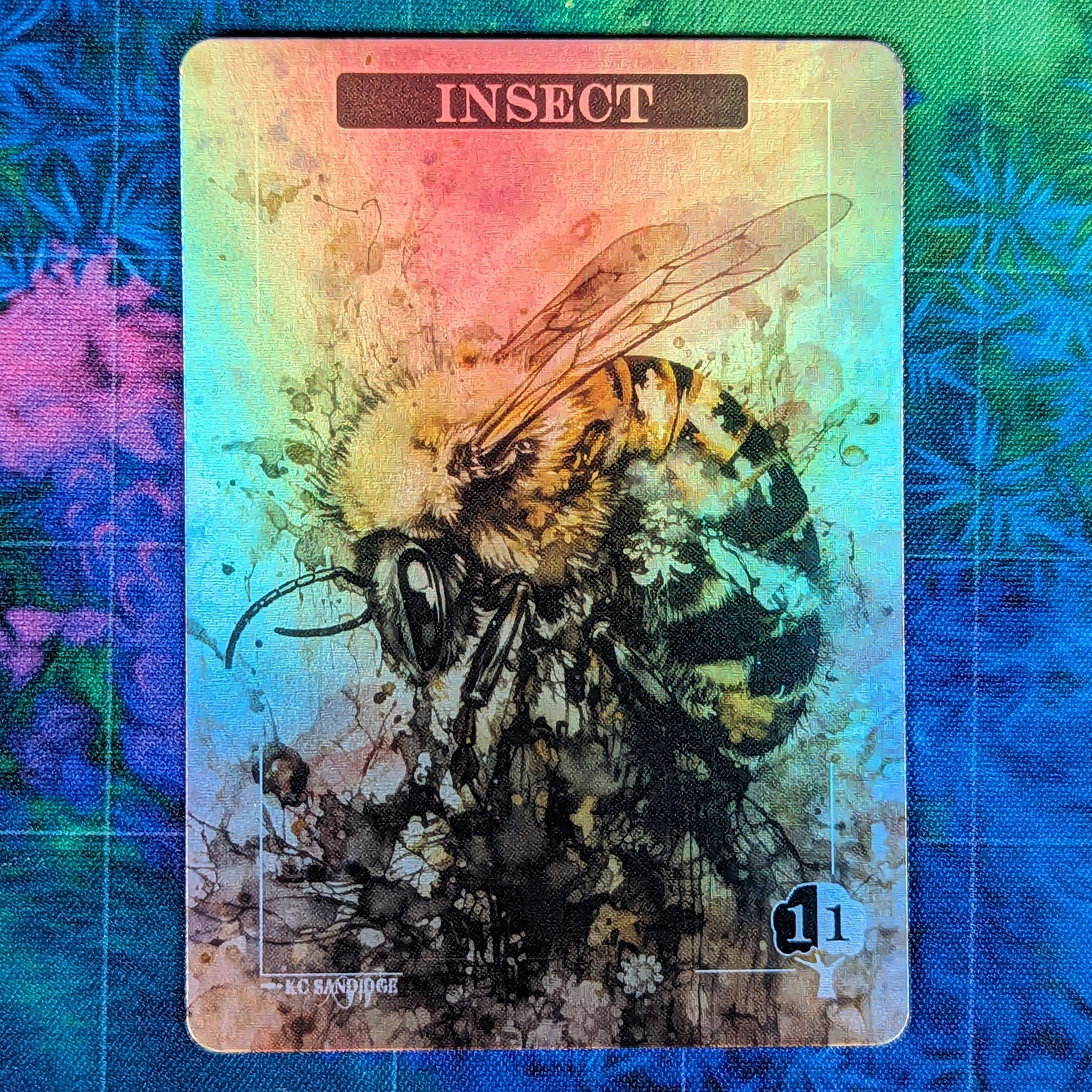 Insect (Foil) - Full Art Proxies - Magic the Gathering