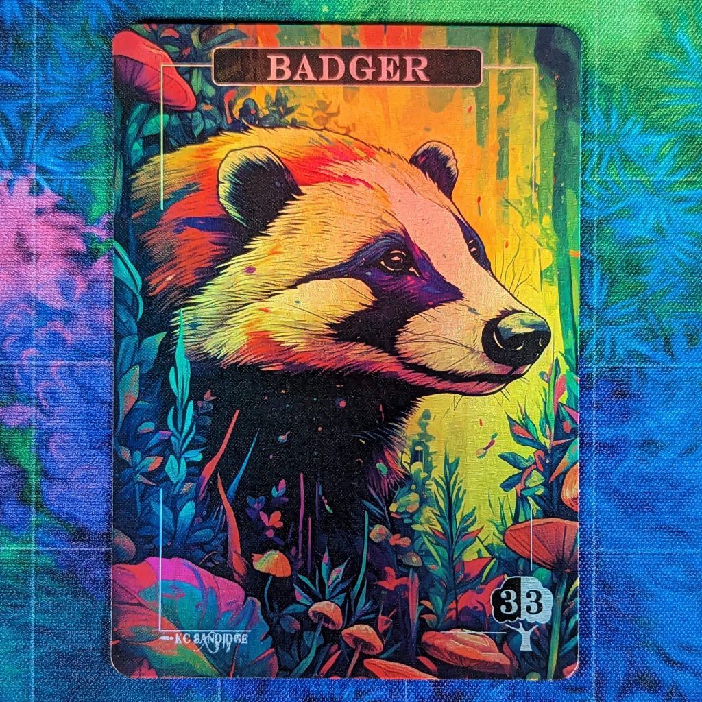 Badger (Foil) - Full Art Proxies - Magic the Gathering