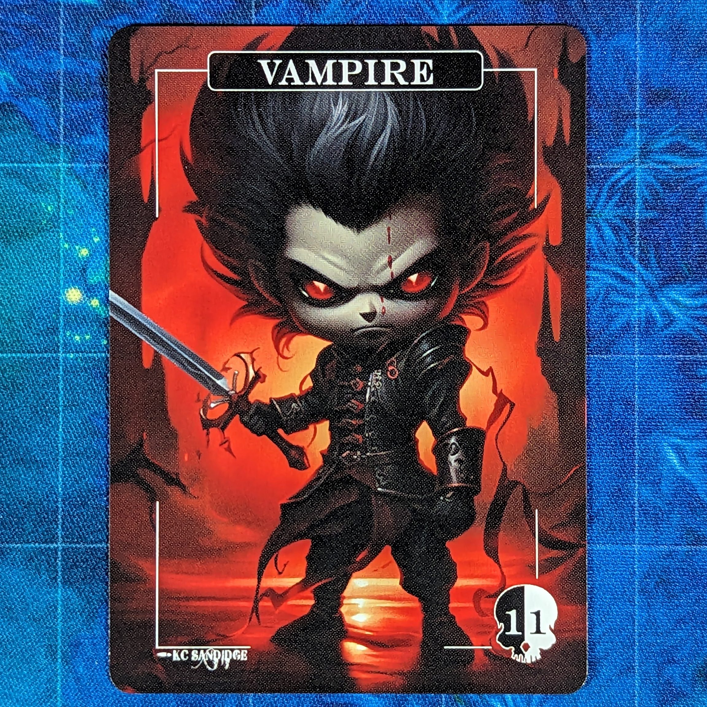 Vampire Token - Chibi Token - Magic Token - Full Art Token